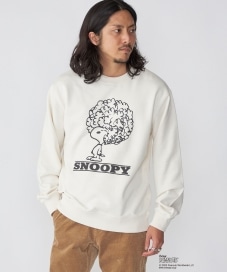 *SHIPS: VINTAGE PEANUTS スヌーピー アート プリント クルーネックスウェット: トップス SHIPS 公式サイト ...